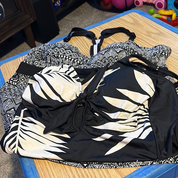 Kona Sol | Swim | One Piece Bathing Suit And 1 Bathing Suit Top That Is ...